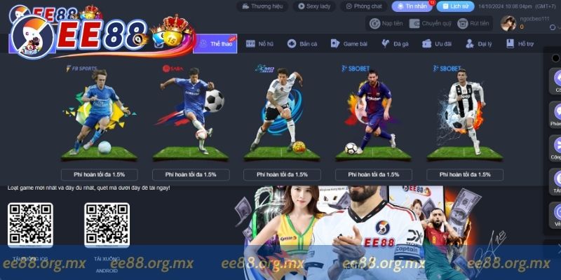 Tải App EE88 – Trải Nghiệm Sân Chơi Giải Trí Hàng Đầu